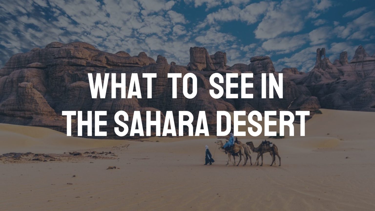 Top 21 Fascinating Sahara Desert Fun Facts | TourAlgeria
